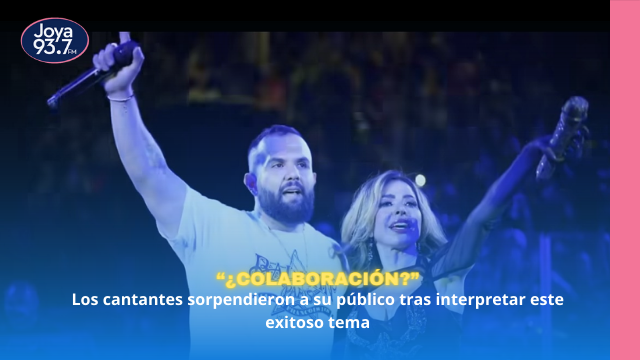 Carin León canta “Recuento de los daños” con Gloria Trevi | Joya 93.7 FM Carin León canta “Recuento de los daños” con Gloria Trevi | Joya 93.7 FM