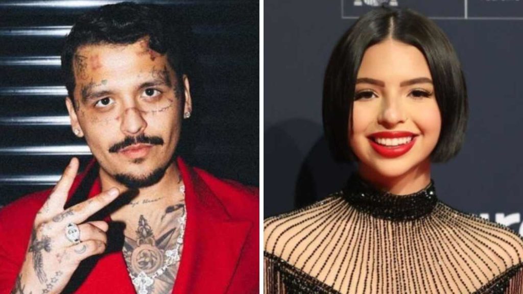 ¡Christian Nodal comparte publicación donde aparece besando a Ángela ...