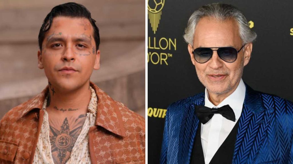 Christian Nodal se luce en el 30 aniversario de Andrea Bocelli | Joya ...